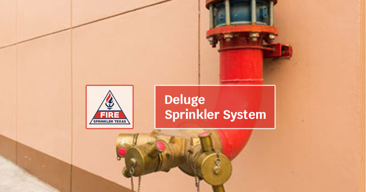 Deluge Sprinkler System in Houston | Fire Sprinkler System TX